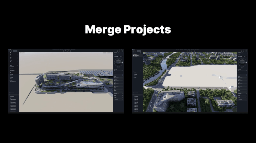D5 Widgets | Merge Rendering Projects for Better, Easier Arch Studio Teamwork